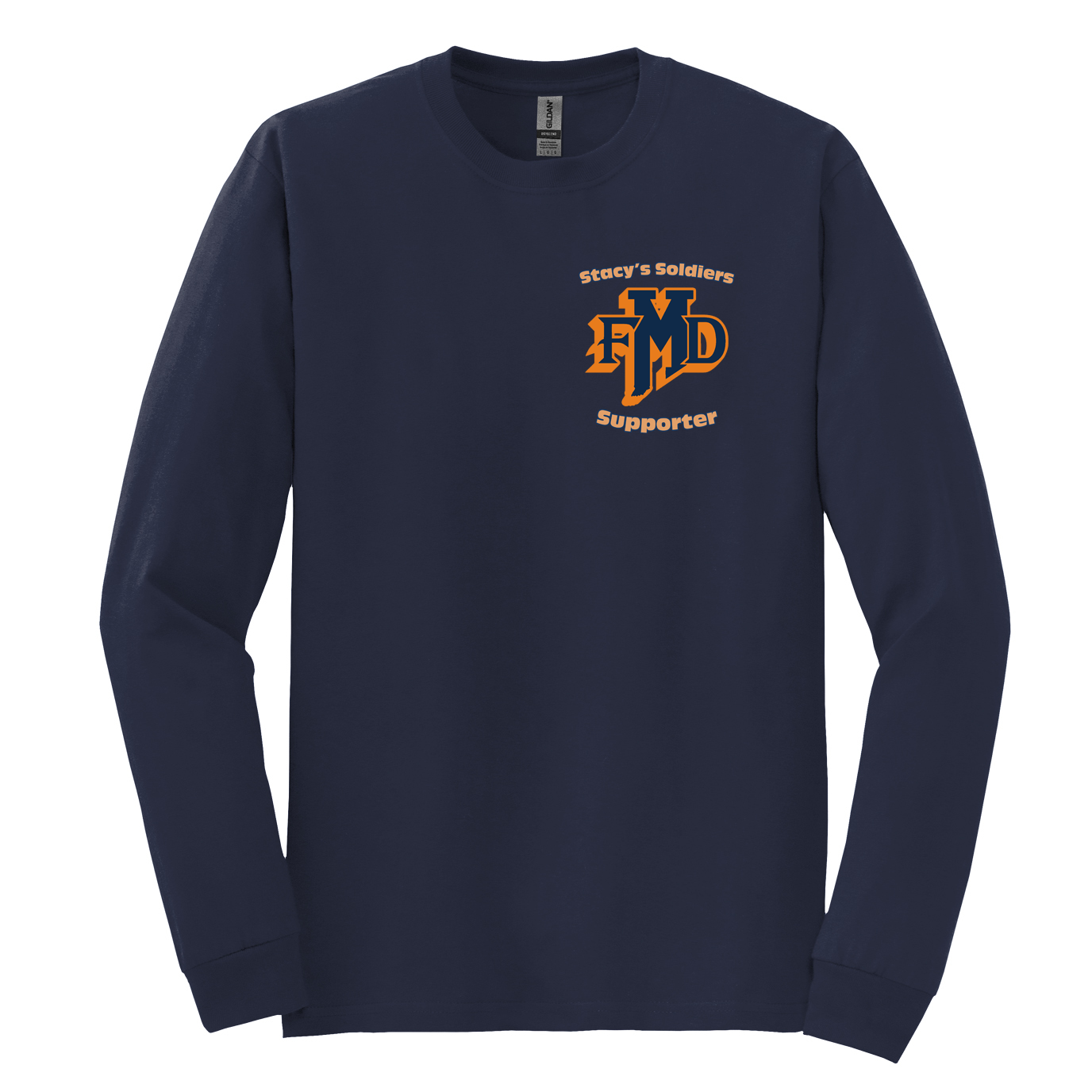 Stacy's Soldiers | Supporter Long Sleeved T-Shirt – Nottingham Embroidery